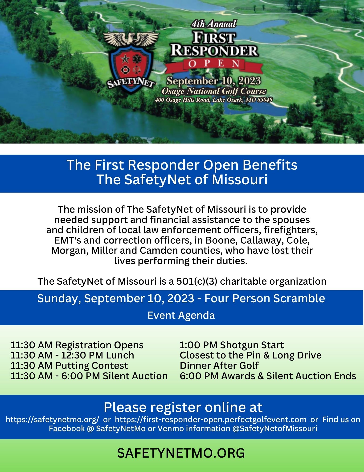 Upcoming Events - SafetyNet of Missouri